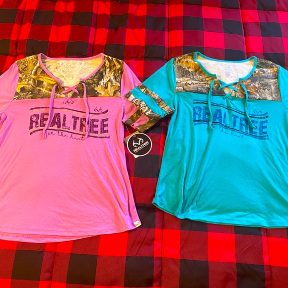 Realtree | Tops | Nwt Womens Lot Of 2 Realtree Camouflage Colorblock ...